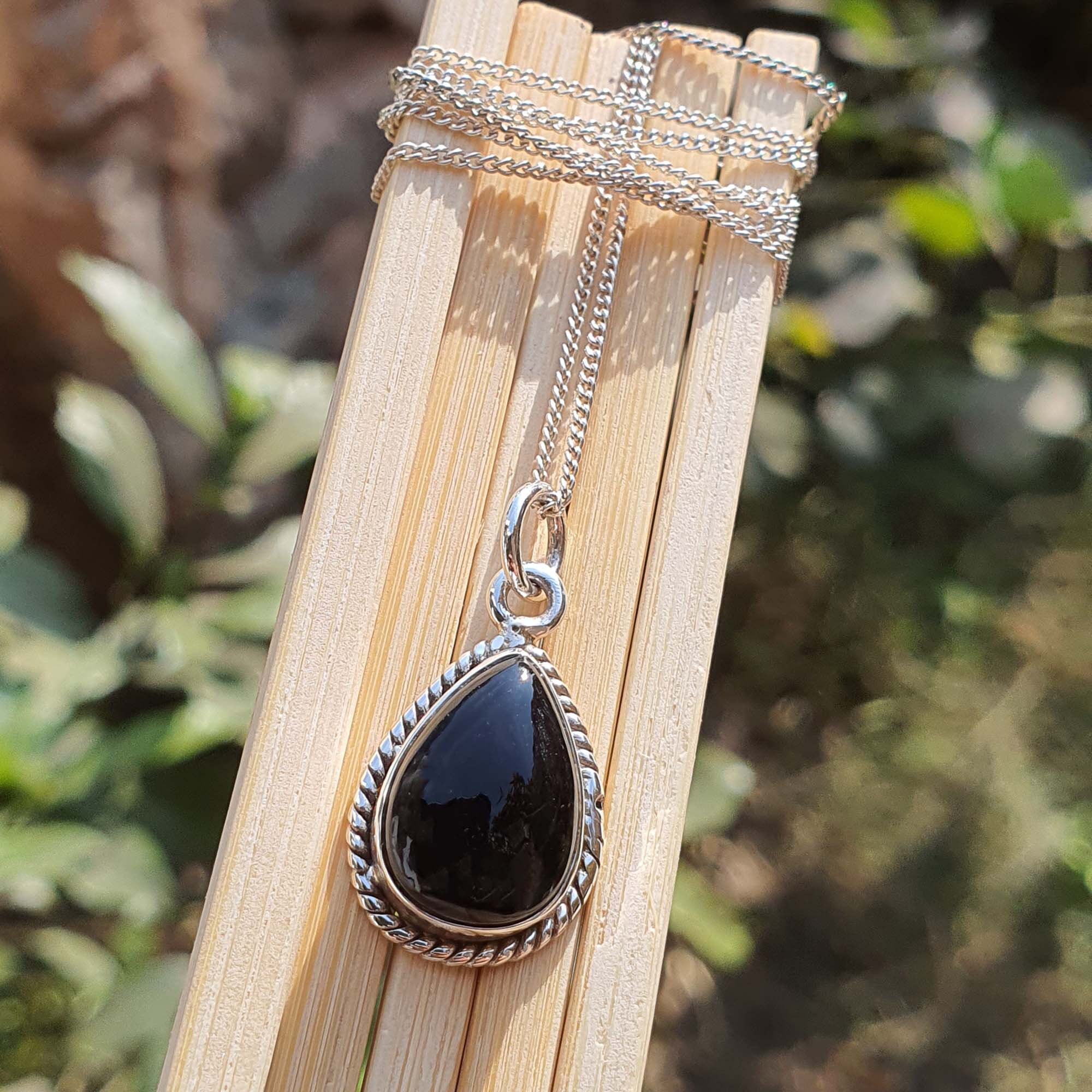 Natural Larimar Necklaces for Women | Handmade Pendant Necklace With ...