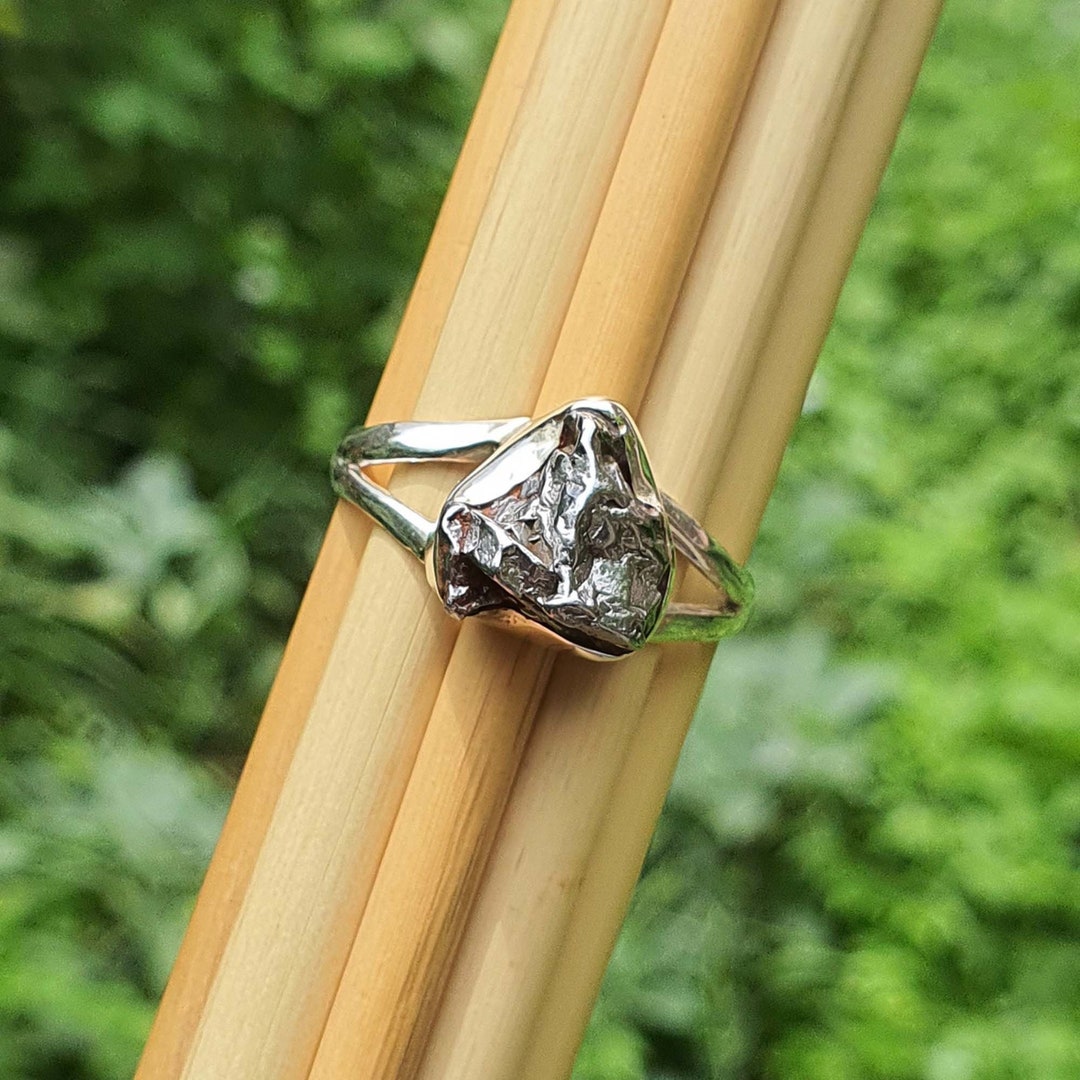 Raw Meteorite Ring | Astronomy Ring | Campo Del Cielo | Outer Space ...
