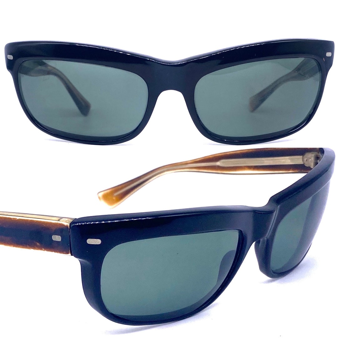 Prixol “terminator” Style Sunglasses, Sporty Black Wrap Shades With ...