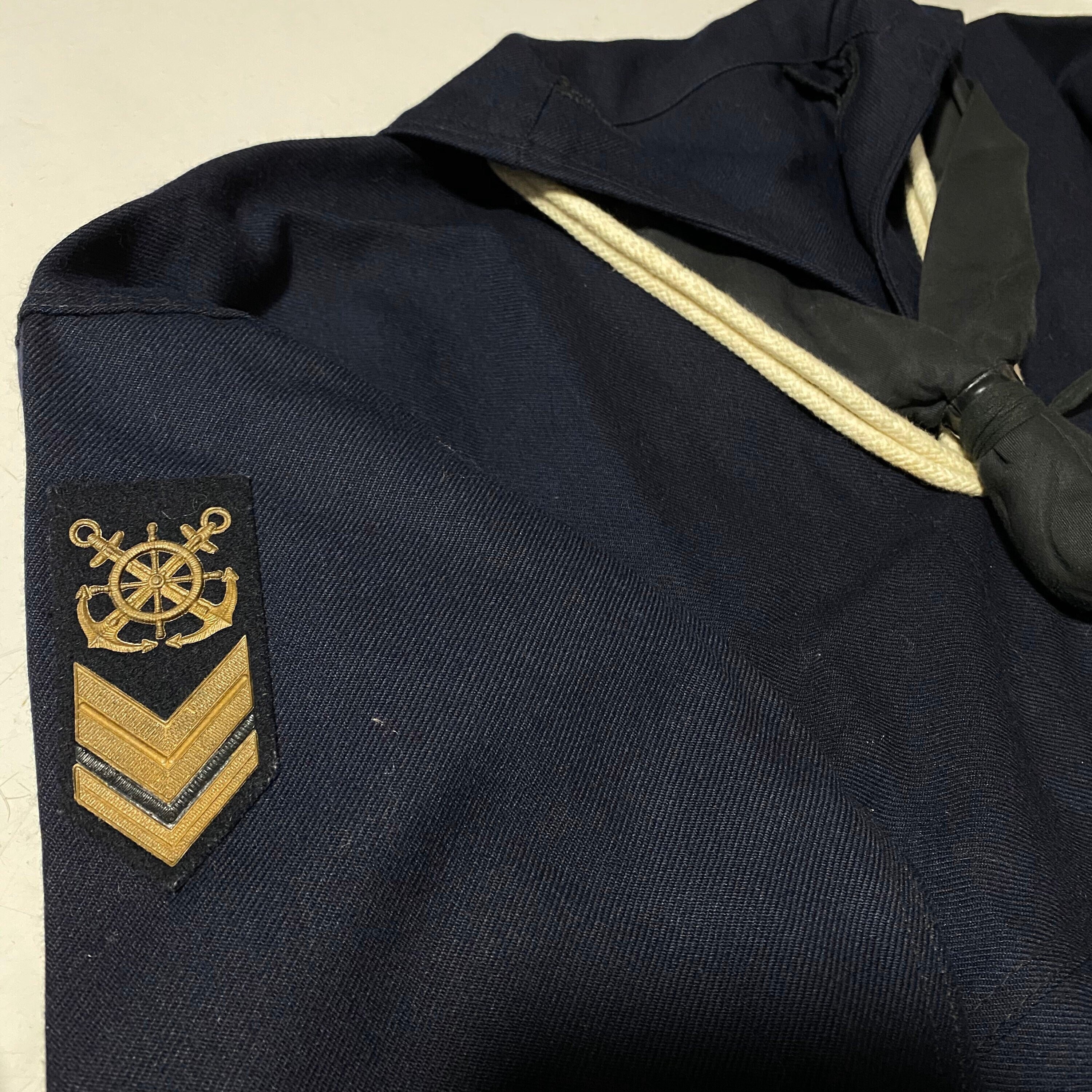 Italian Sailor Uniform 1963 Navy Winter Suit, Jumper and Trousers (hat ...