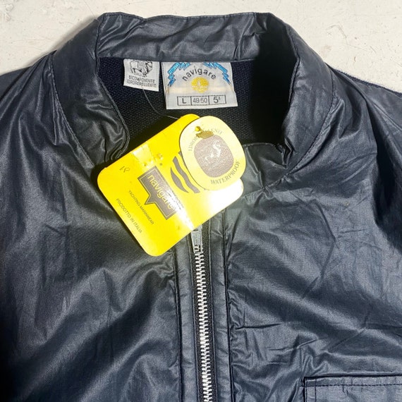 Navigare vintage sailor / mariner knitted zip up jump… - Gem