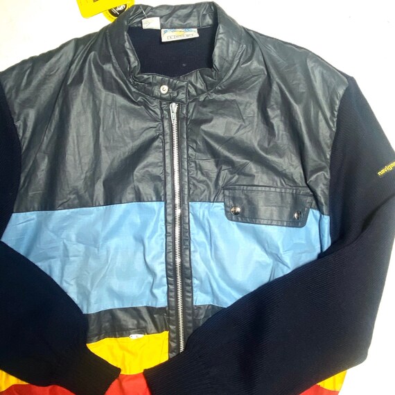 Navigare vintage sailor / mariner knitted zip up jump… - Gem