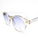 Swatch Eyewear Round Style Clear Cellulose Acetate Sunglasses From the ...