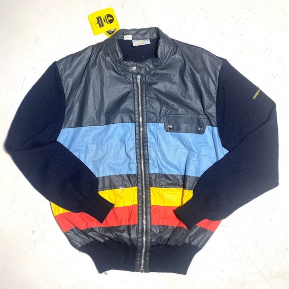 Navigare vintage sailor / mariner knitted zip up jump… - Gem