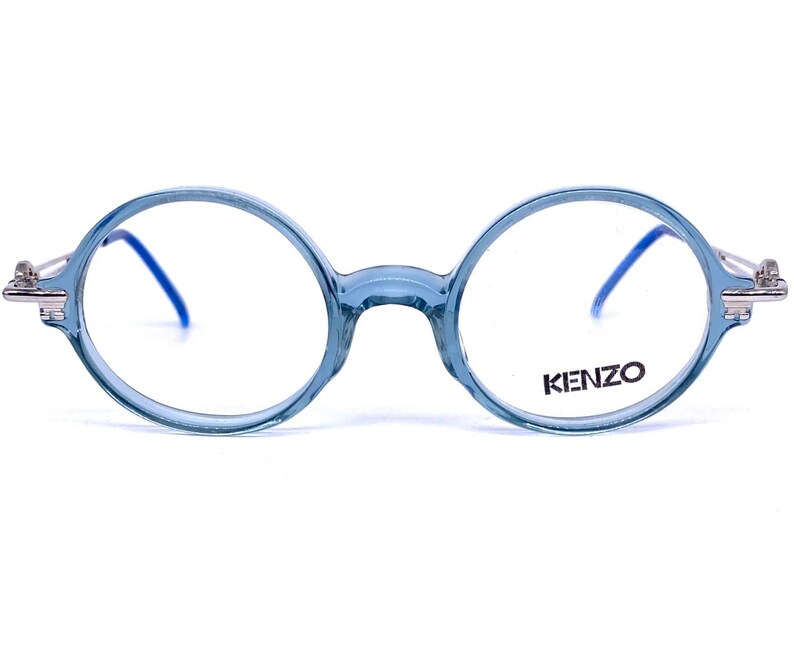 Kenzo Lucia Cute Round Cello Eyeglasses Frames With Key Shaped Hinges ...