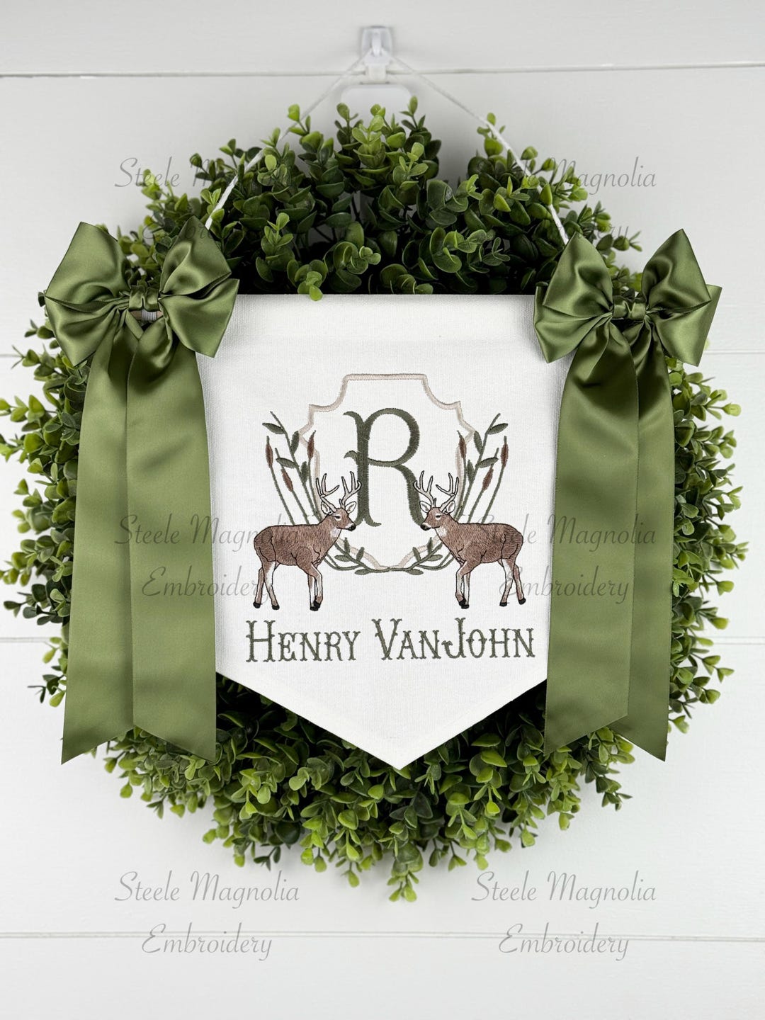 Deer Hunting Baby Banner Deer Hospital Door Announcement Sign ...