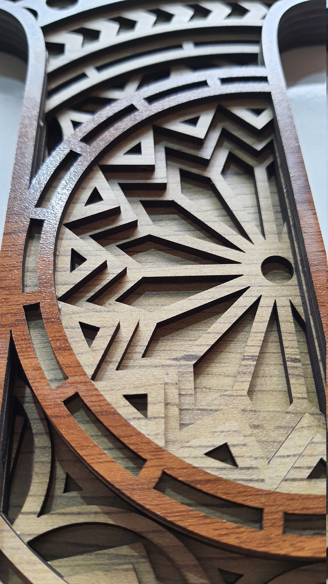 Letter Multi-layered Wood Art Laser Cut Wood Art 3D - Etsy