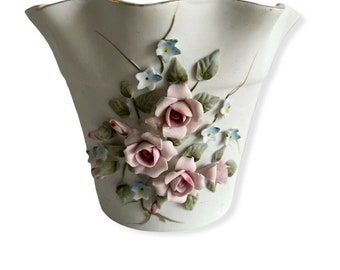 Lefton China Vase - Etsy