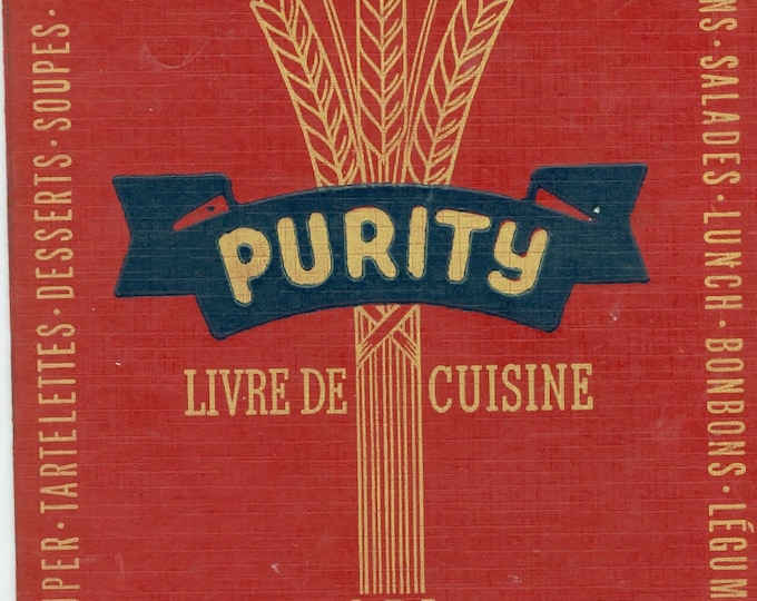 All New Purity Cookbook A Complete Book of Canadian Cooking - Etsy Canada