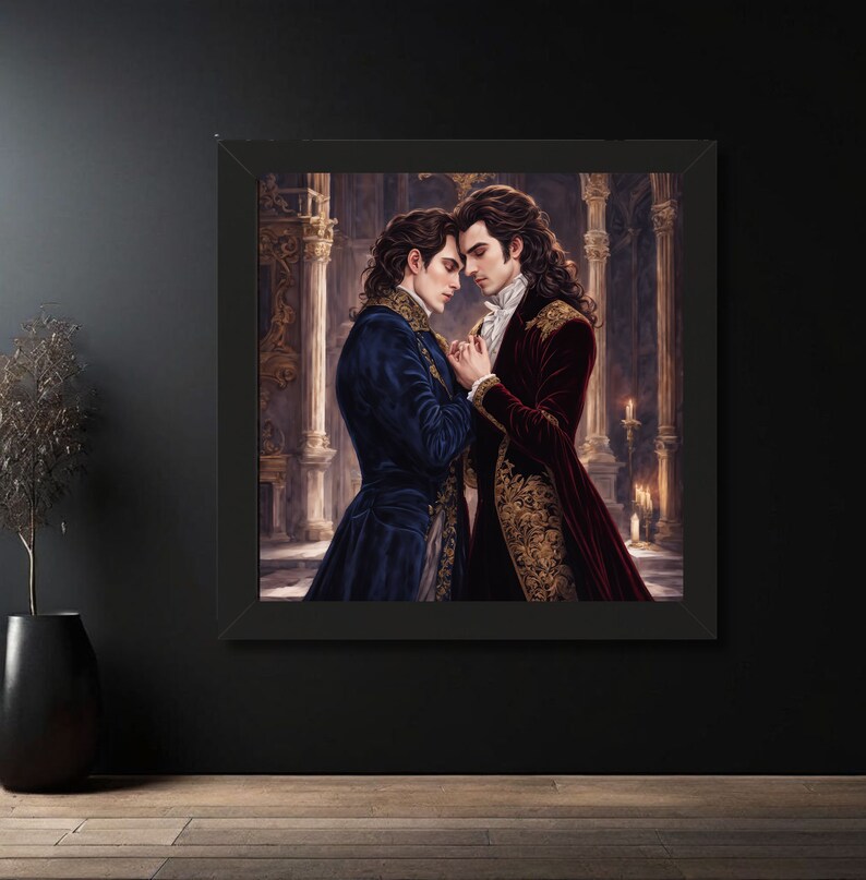 Midnight Aristocrats Vampire Digital Art Printable, Prince,gothic ...