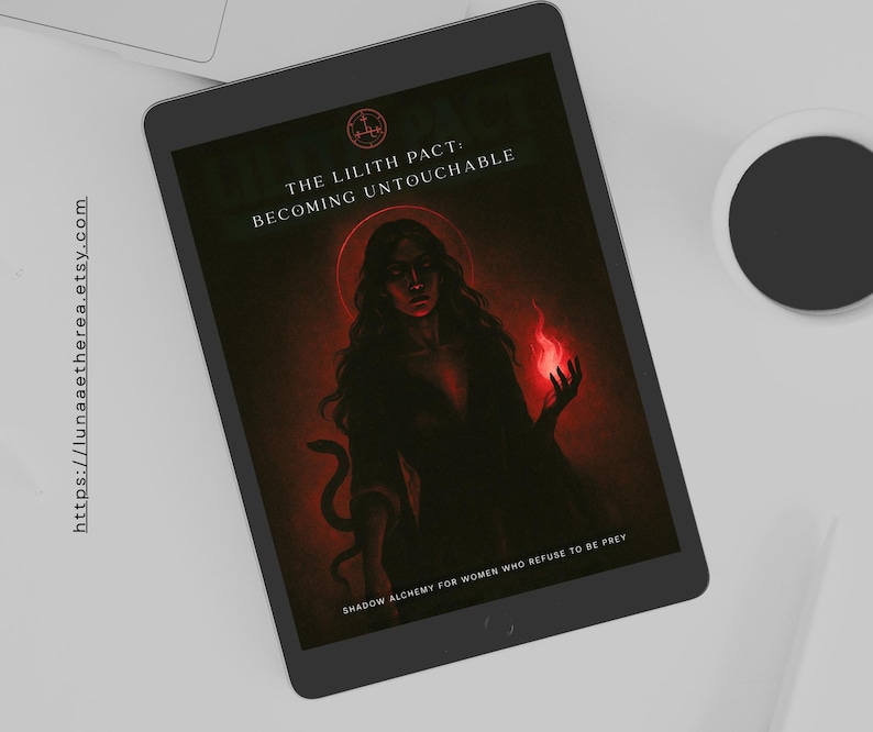 The Lilith Pact™ | Dark Feminine Shadow Work Grimoire PDF • Witchy Self ...