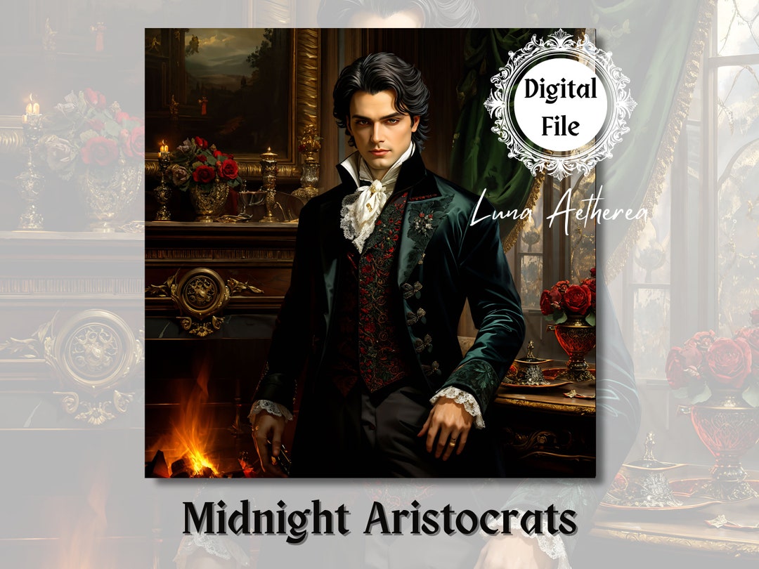 Midnight Aristocrats Vampire Digital Art Printable, Prince,gothic ...