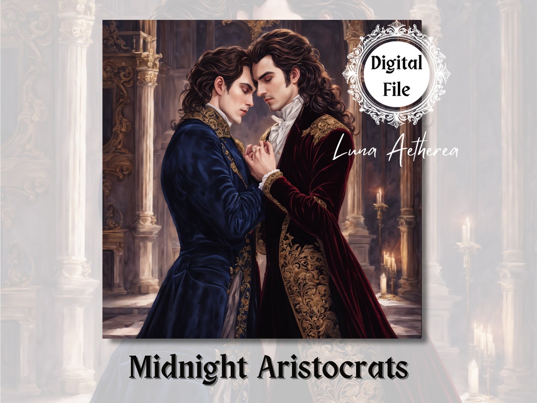 Midnight Aristocrats Vampire Digital Art Printable, Prince,gothic ...