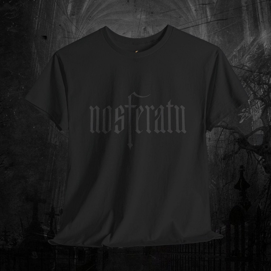 Nosferatu Graphic Tee Shirt, Unisex Vintage Retro Vampire Horror Movie ...