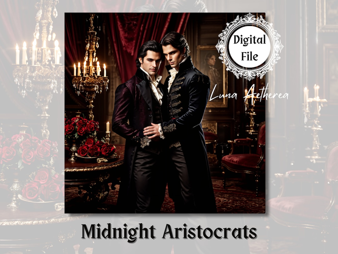 Midnight Aristocrats Vampire Digital Art Printable, Prince,gothic ...