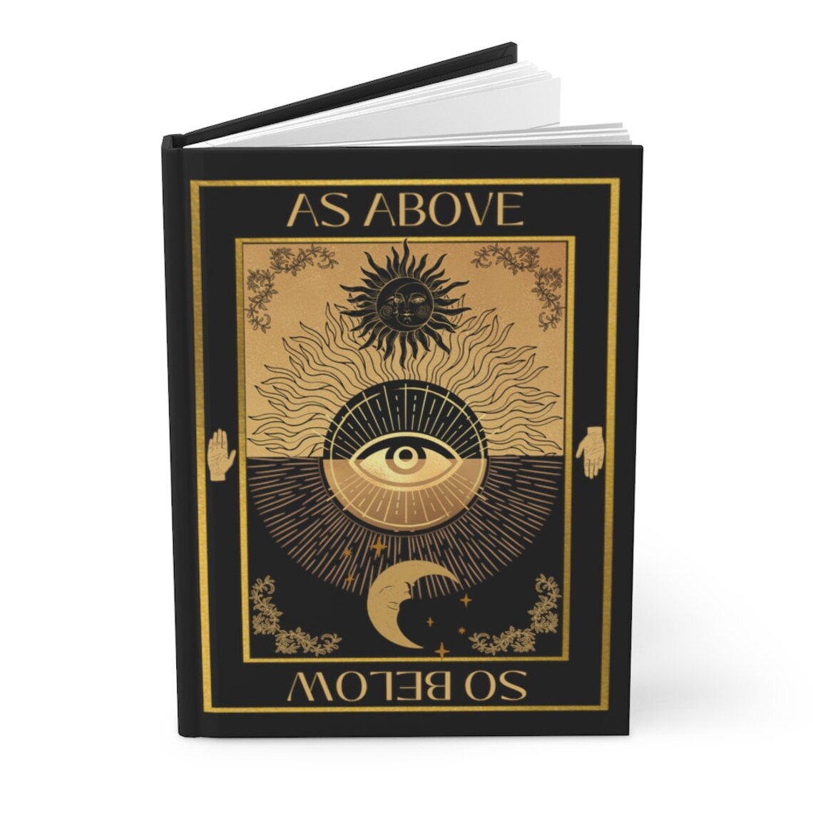 As Above so Below Journal, Occult Esoteric Notebook , Witch Altar ...