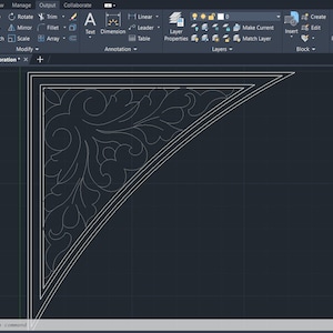 Wall Decoration 2D Autocad Blocks Classic Luxury Interior Design ...