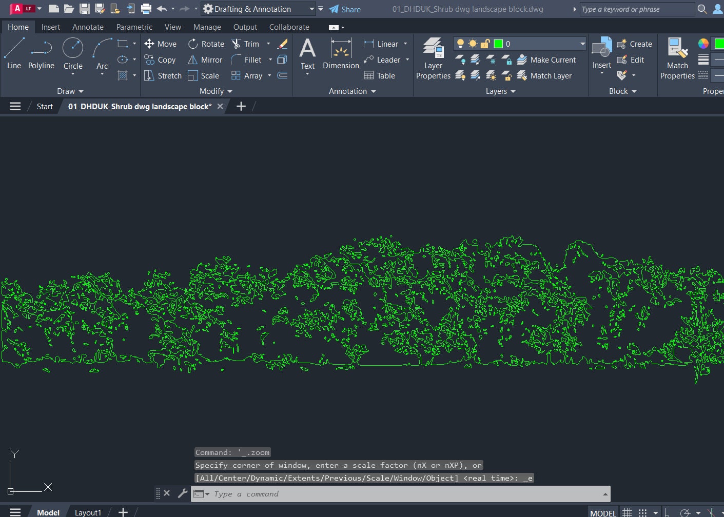 Shrub Landscape 2D CAD Block | Autocad Plants Elevation (DWG File) - Etsy