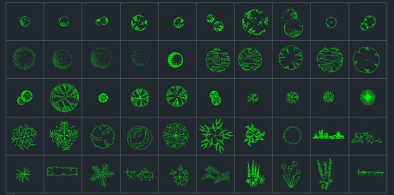 Landscape Design 2d Blocksautocad Blocks Autocad