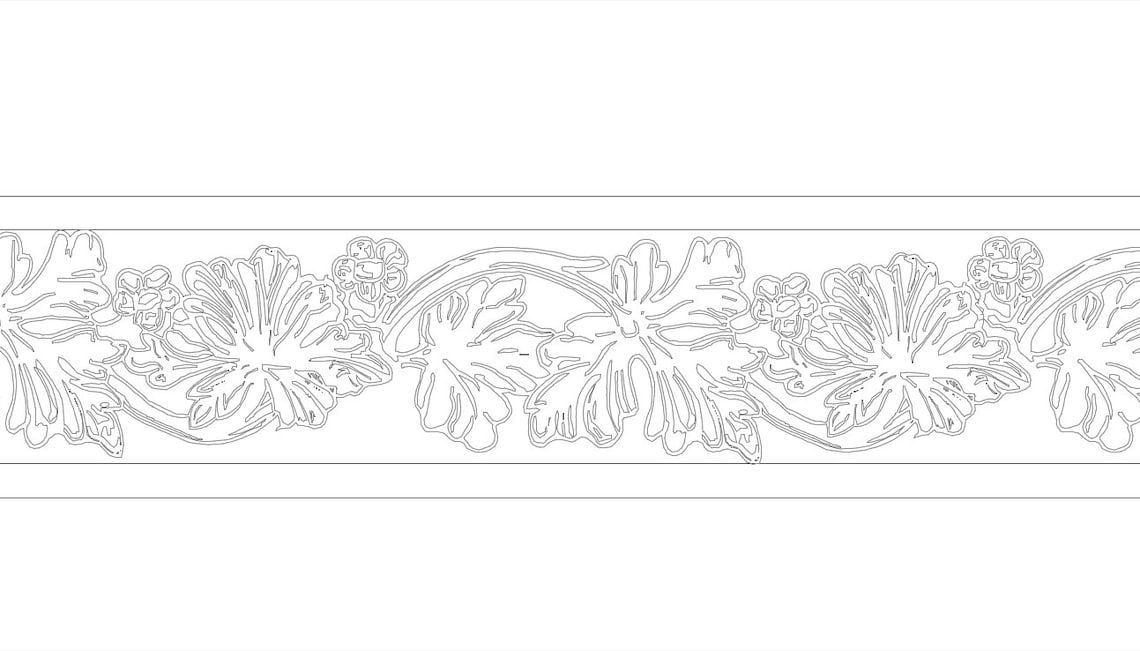 Wall Decoration 2D Autocad Blocks Classic Luxury Interior Design ...