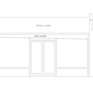 Shop Sign Autocad Blocks | Commercial Retail Templates (DWG & PDF) - Etsy