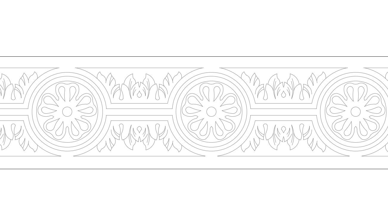 Wall Decoration 2D Autocad Blocks Classic Luxury Interior Design ...