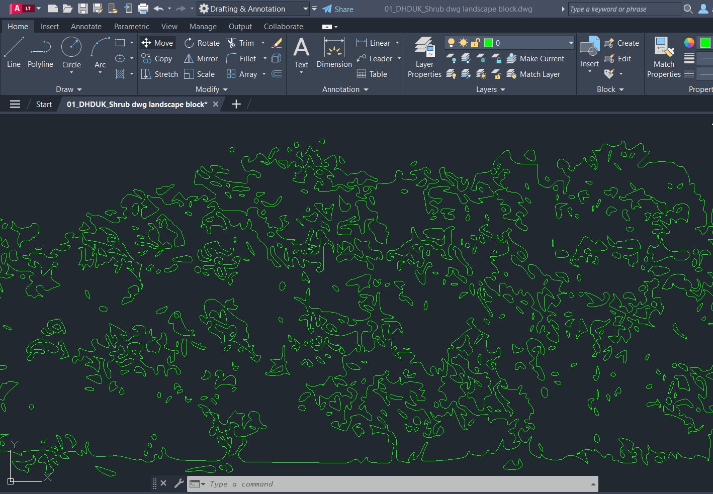 Shrub Landscape 2D CAD Block | Autocad Plants Elevation (DWG File) - Etsy