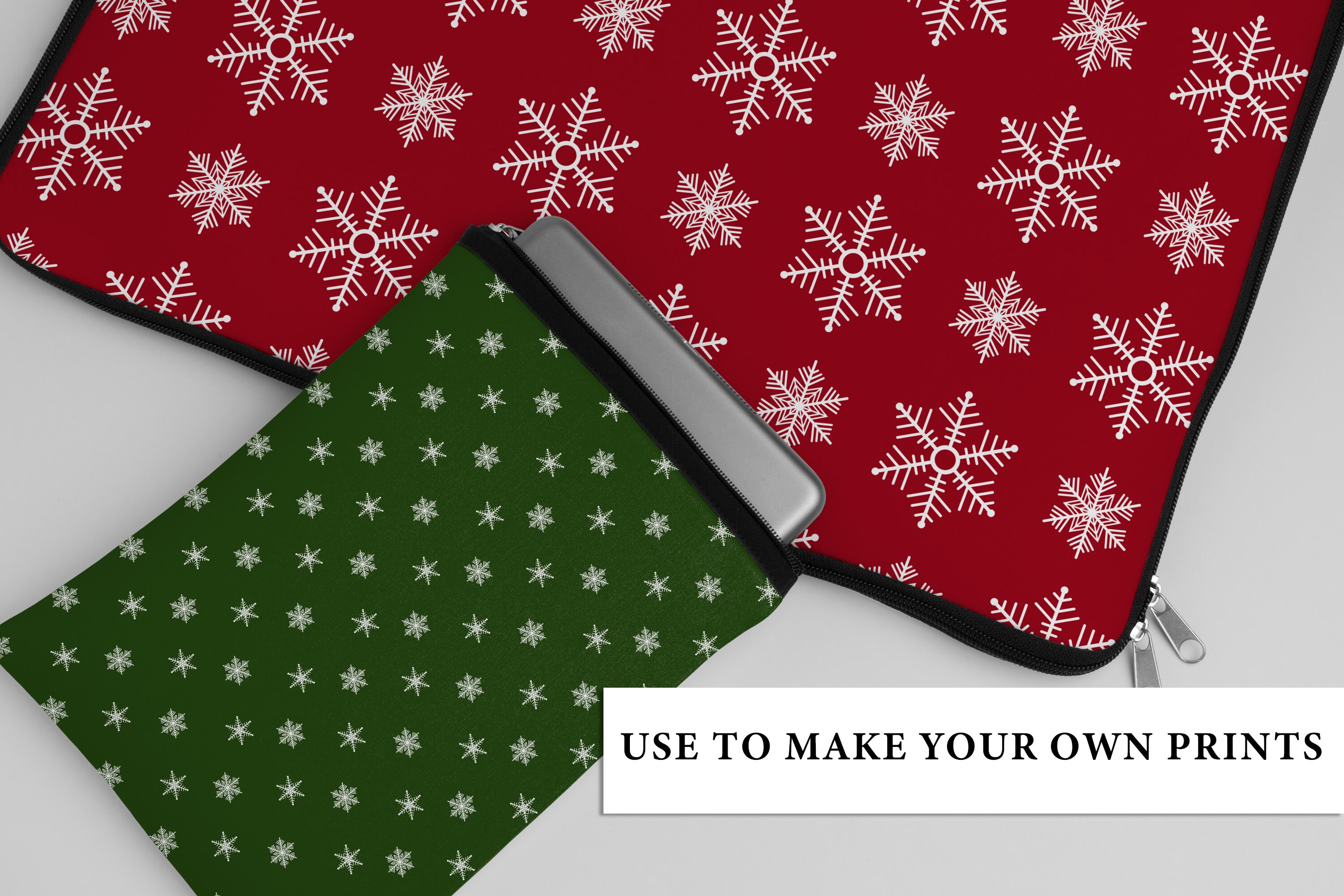 24 Digital Paper Christmas Seamless 12''x12'' 300 DPI, Digital Paper ...