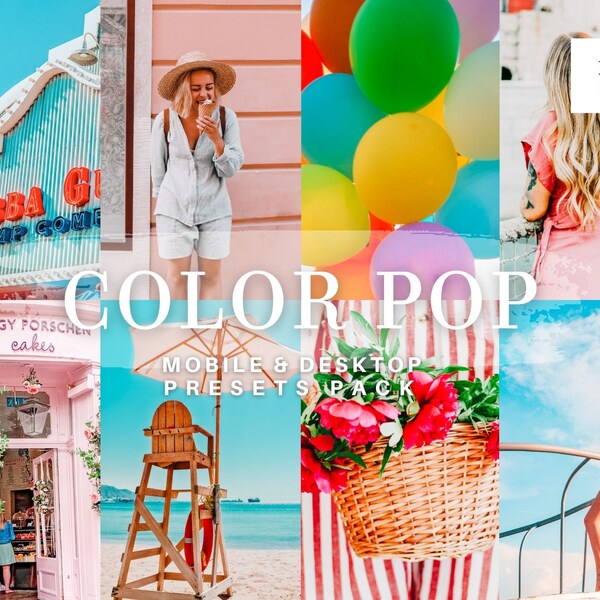 Color Pop Preset - Etsy