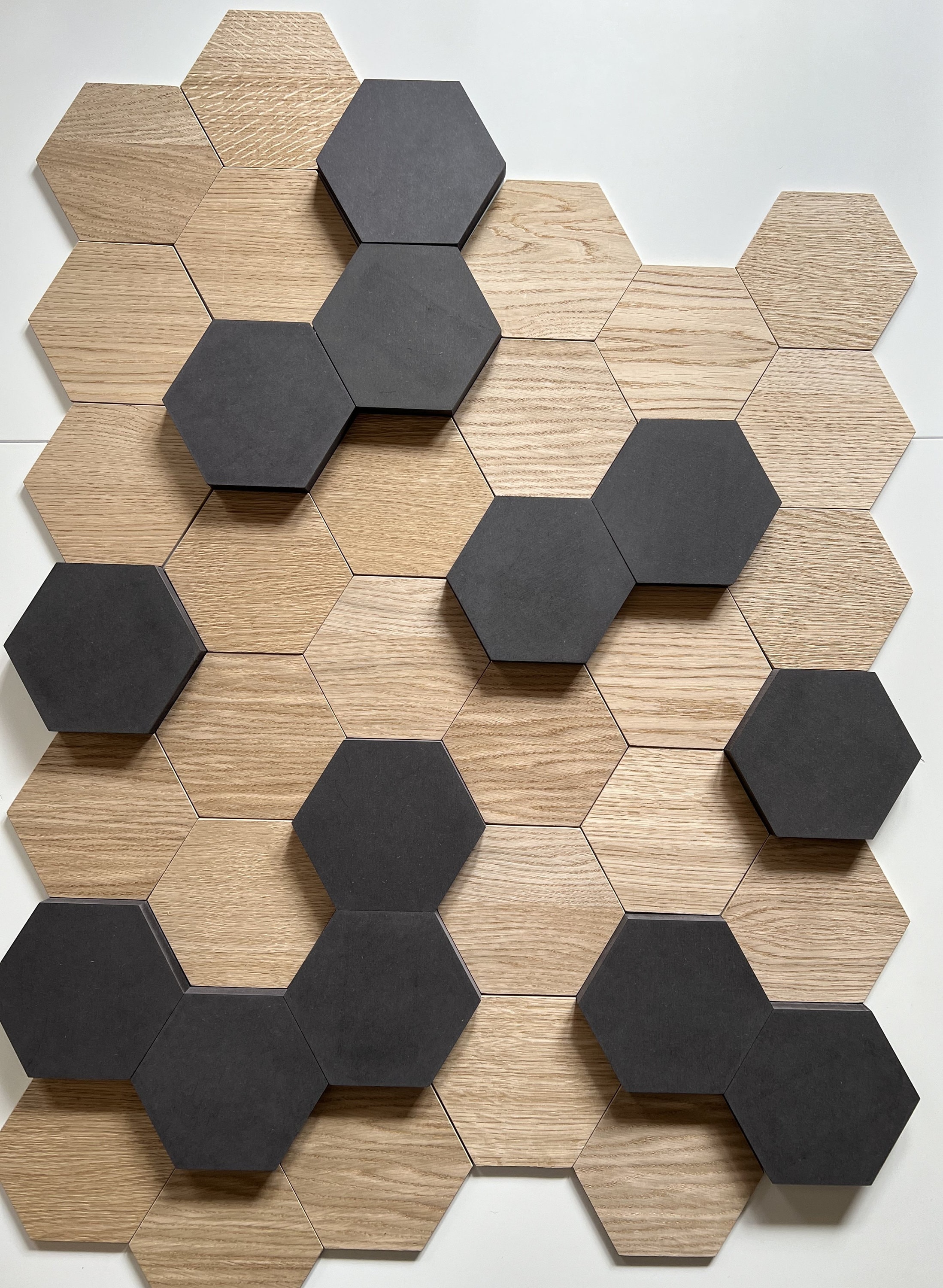 Hexagon Geometric 3D Wall Panel I Moss Wall Panel I Mirror Hexagon I ...
