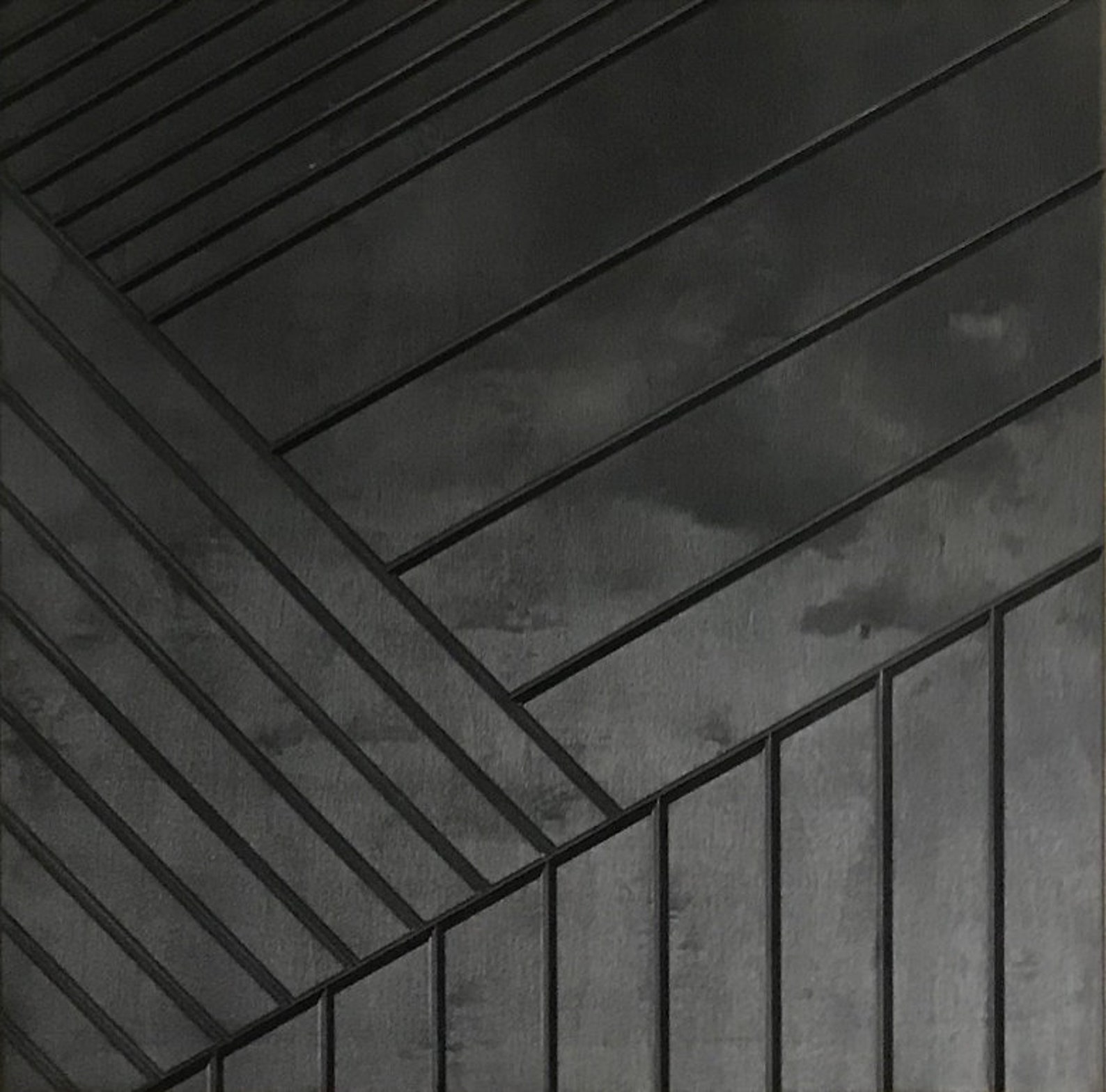 4 PANELS SET Decorative Wall Panel Wooden Geometric Wall Panel ...