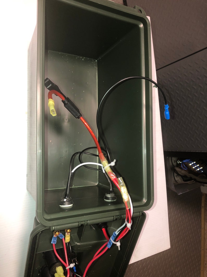 Battery Power Box Camping, Fishing, Boating, Hunting - Etsy
