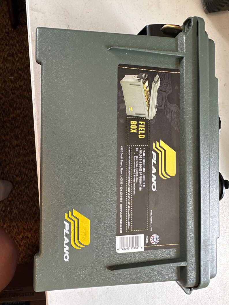 Standard Green 12 Volt Battery Box for Camping, Hunting, Fishing ...