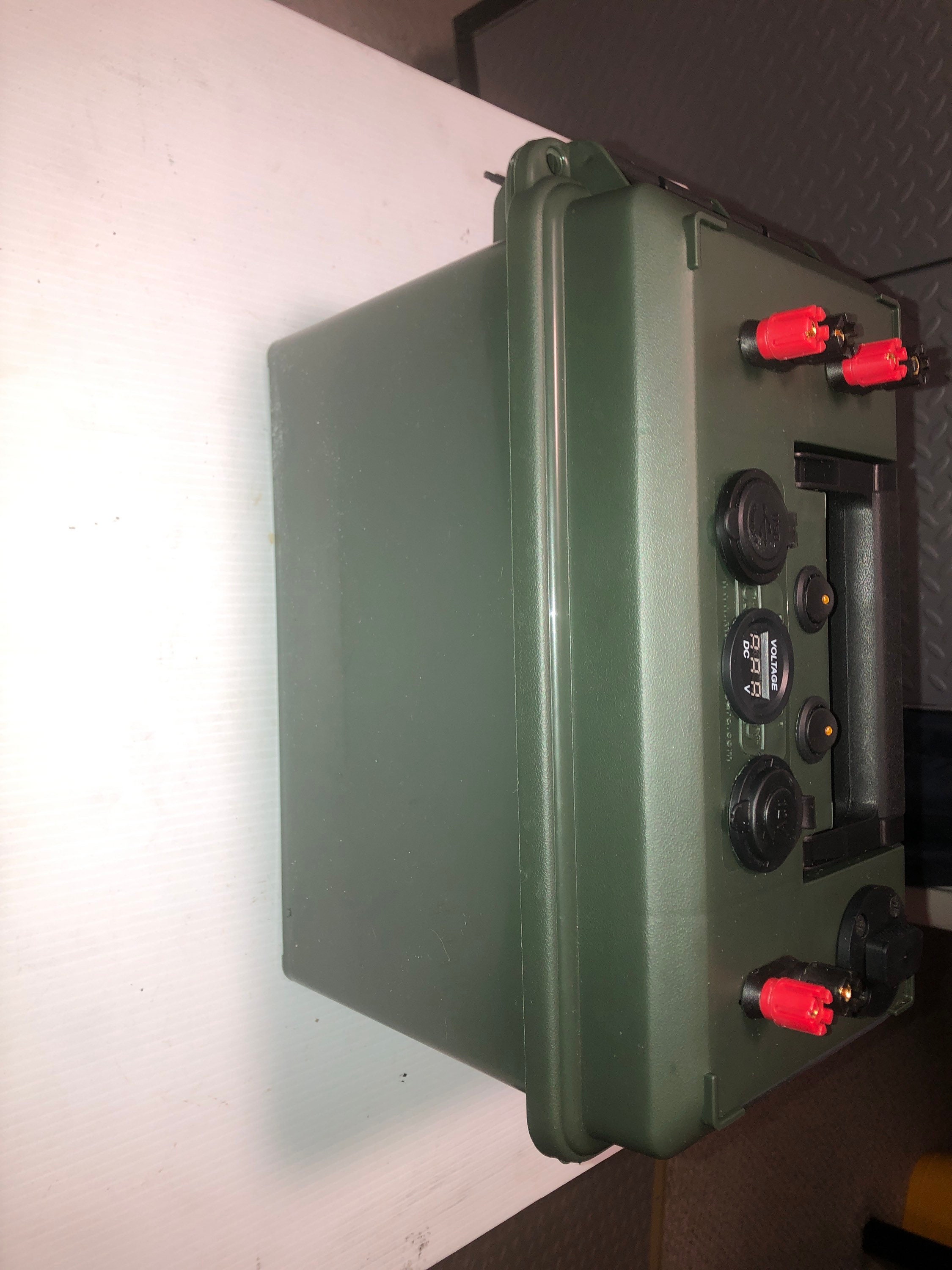 Battery Power Box Camping, Fishing, Boating, Hunting - Etsy