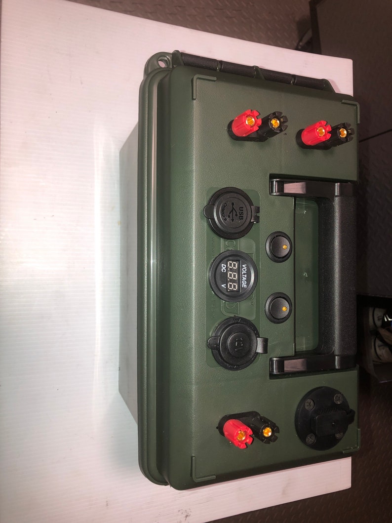 Battery Power Box Camping Fishing Boating Hunting - Etsy