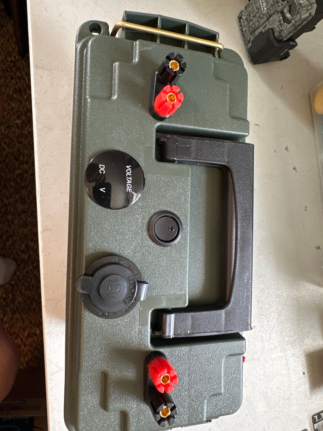 Standard Green 12 Volt Battery Box for Camping, Hunting, Fishing ...