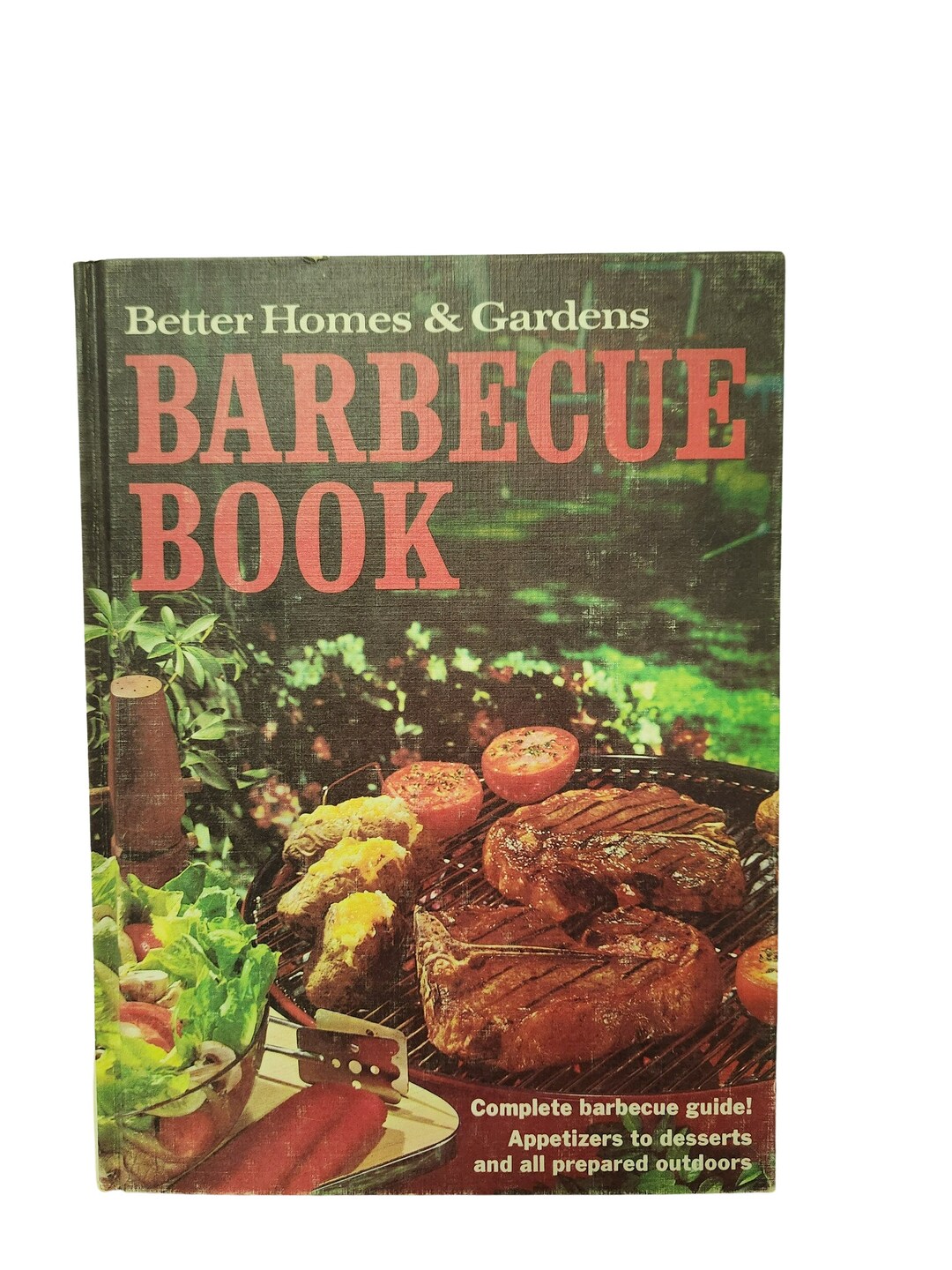 Better Homes and Garden Barbecue Book, Vintage Cook Book, Vintage Hard ...
