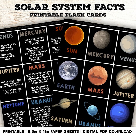 Solar System Planets Size In Flash Of