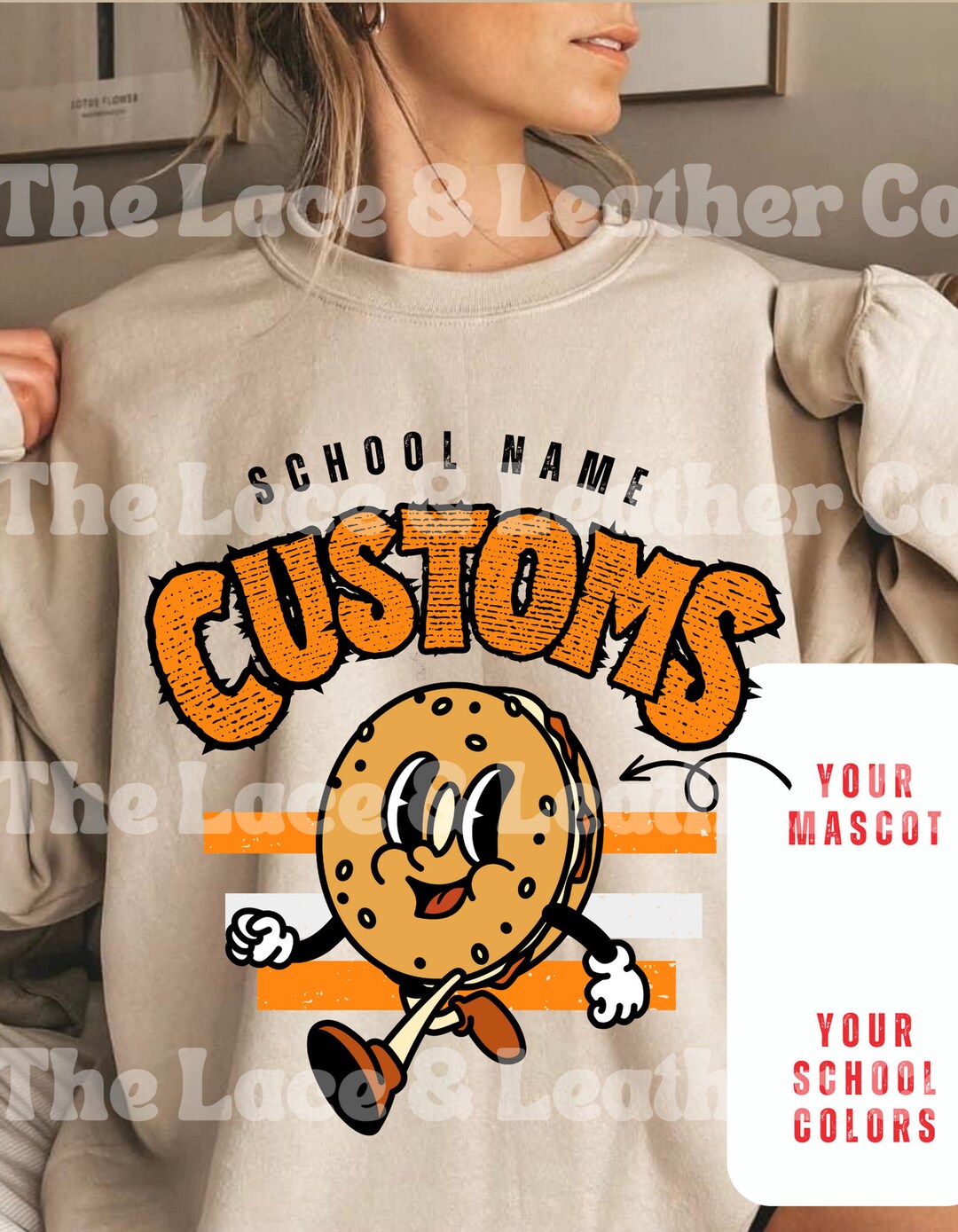 Retro Mascot Custom Digital File, Customize, Png File, Sublimation, DTF ...