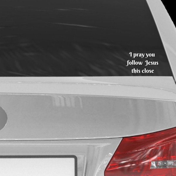 Rear Window Christian Decals - Etsy