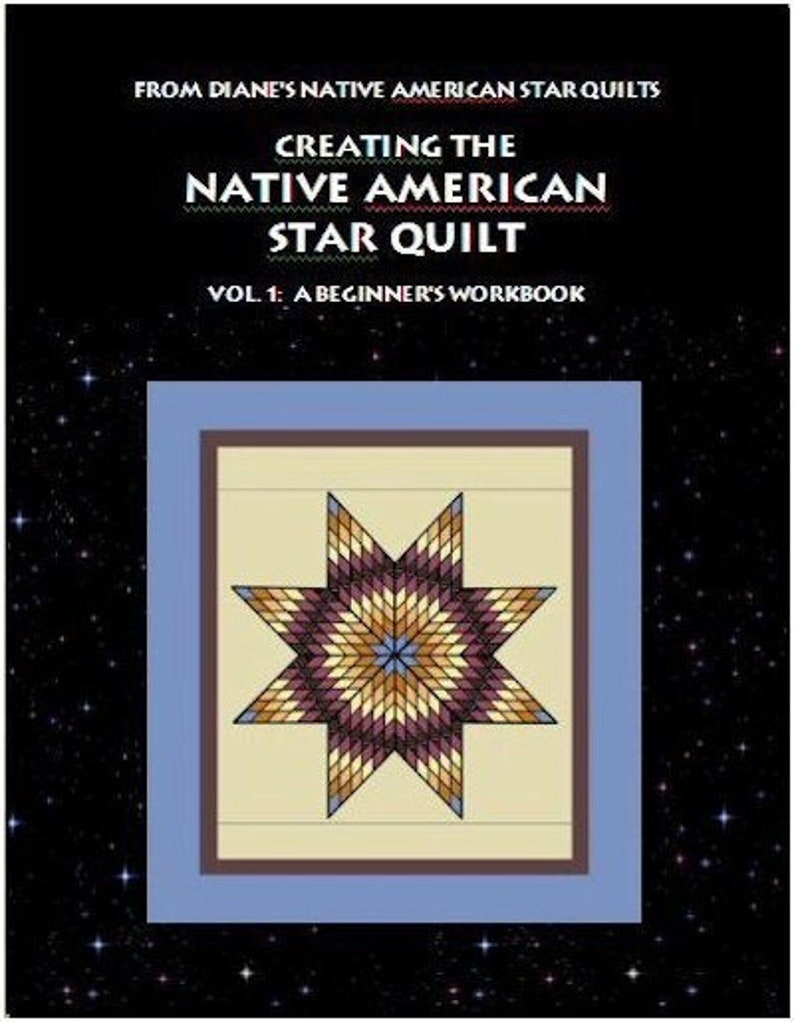 Creating the Native American Star Quilt Book - Etsy