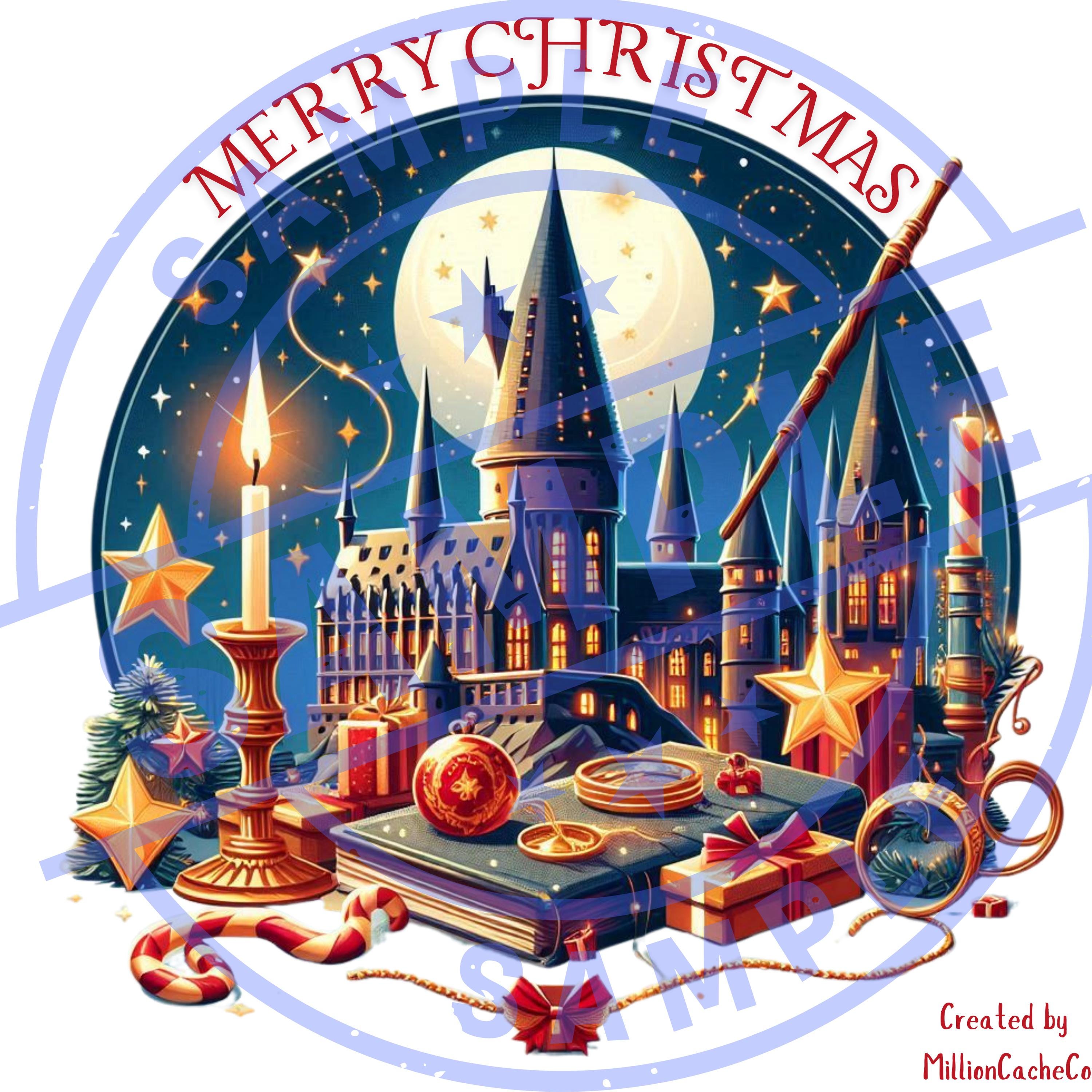 Hogwarts Holiday Theme Digital Download, Hogwarts Holiday Print for ...