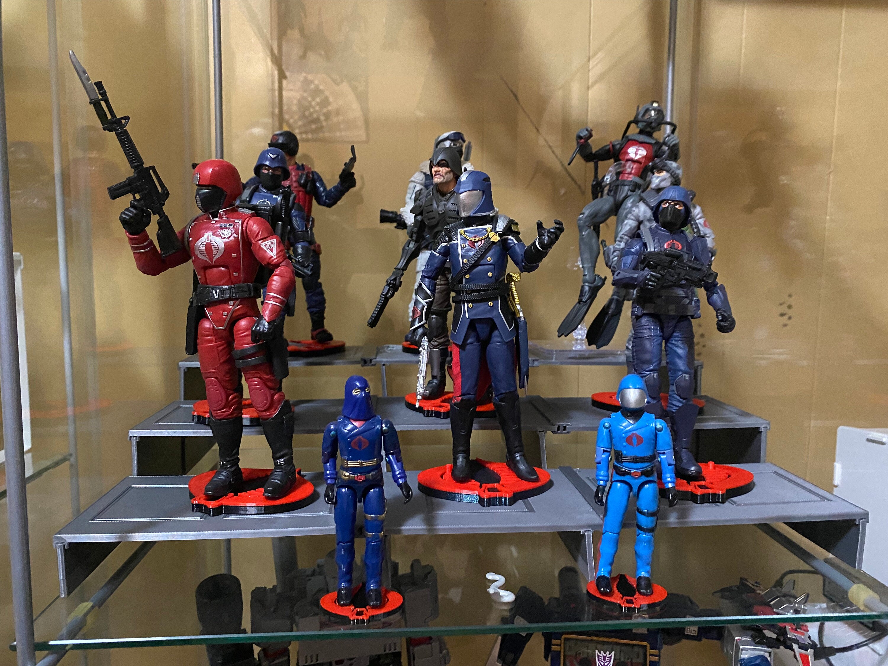 Cobra G.I. Joe Classified Figure Stands - Etsy