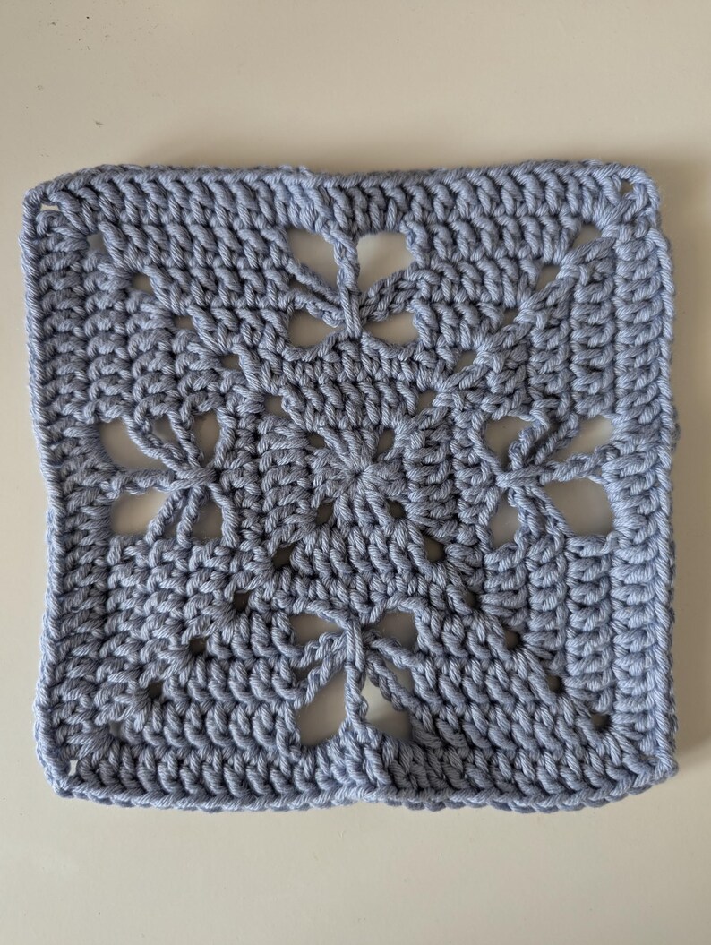 Crochet Butterfly Granny Square Pattern: 6" PDF (digital Download) - Etsy