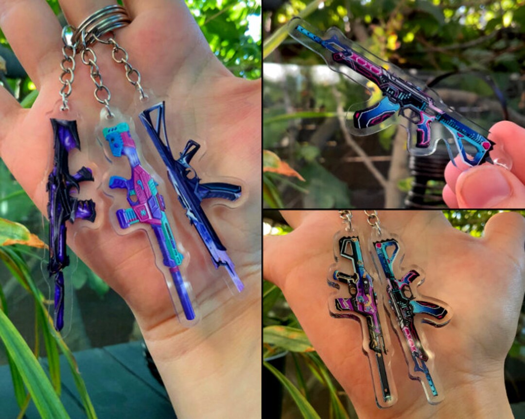 Valorant Charm/keychain Waterproof Cute Keychain Valorant Charm ...