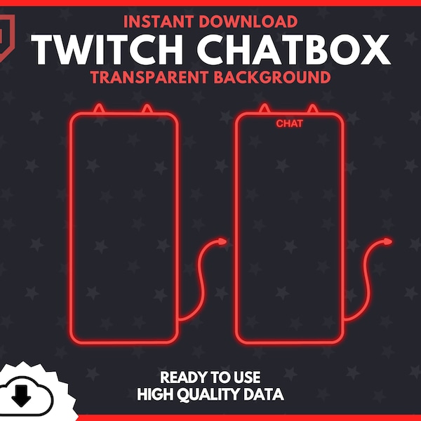 Twitch Chatbox - Etsy