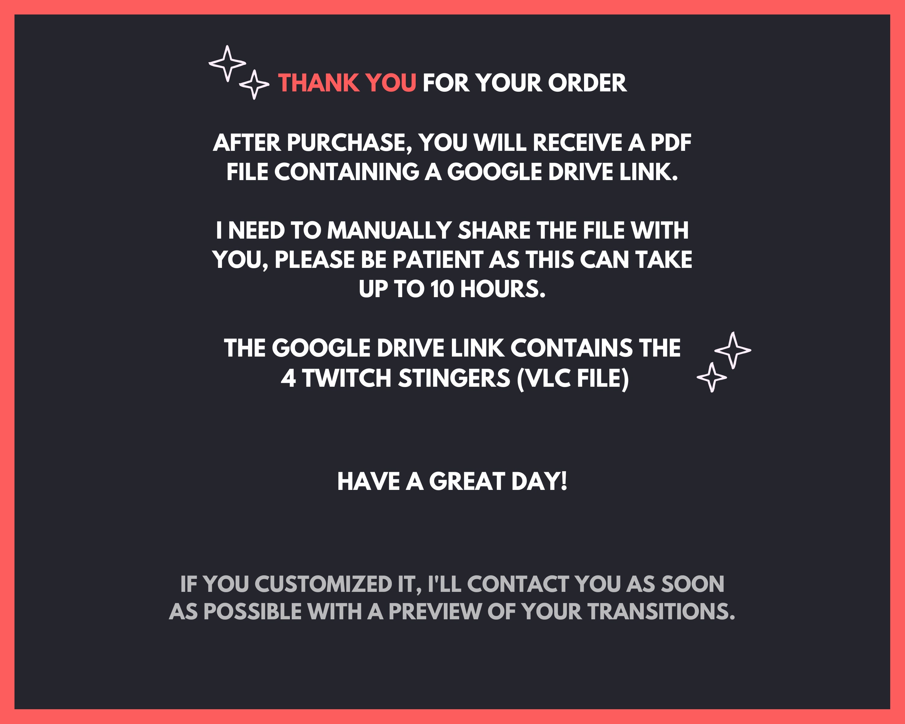 CUSTOM Available 4 Red Stinger Transitions for Twitch - Etsy