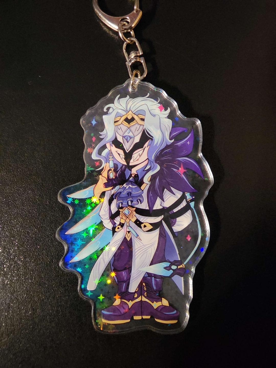 Prime Omega Build Dottore Charm Double Sided Holographic - Etsy Canada