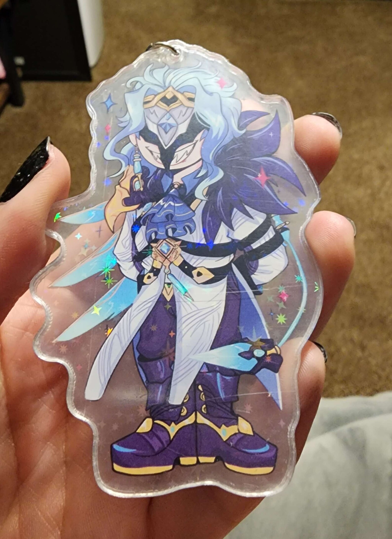 Prime Omega Build Dottore Charm Double Sided Holographic - Etsy Canada