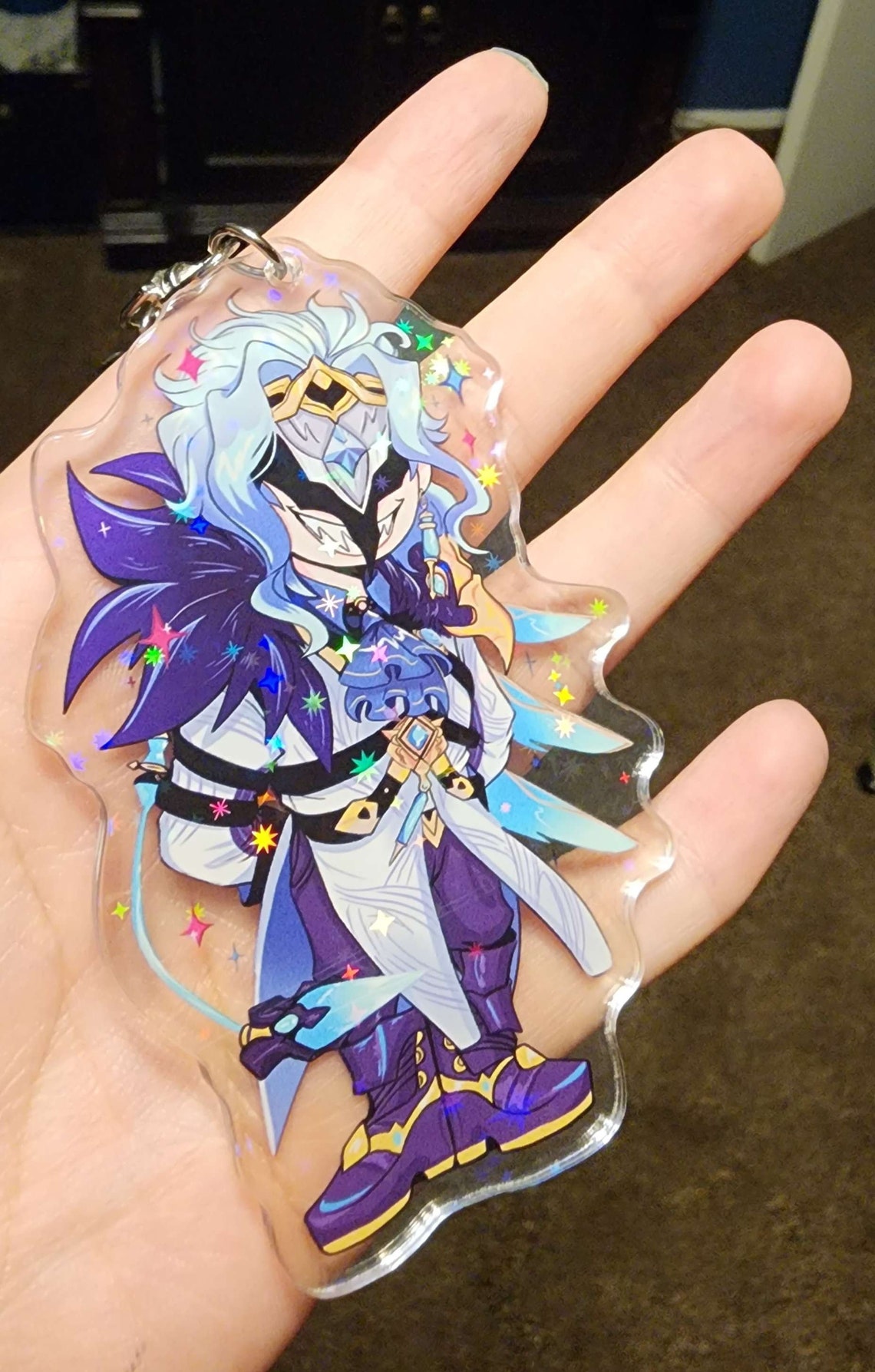 Prime Omega Build Dottore Charm Double Sided Holographic - Etsy